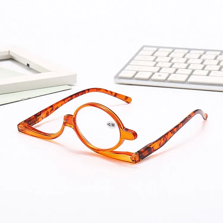+1.0~+4.0 Diopter Rotating Makeup Reading Glasses Colourful Frame ...