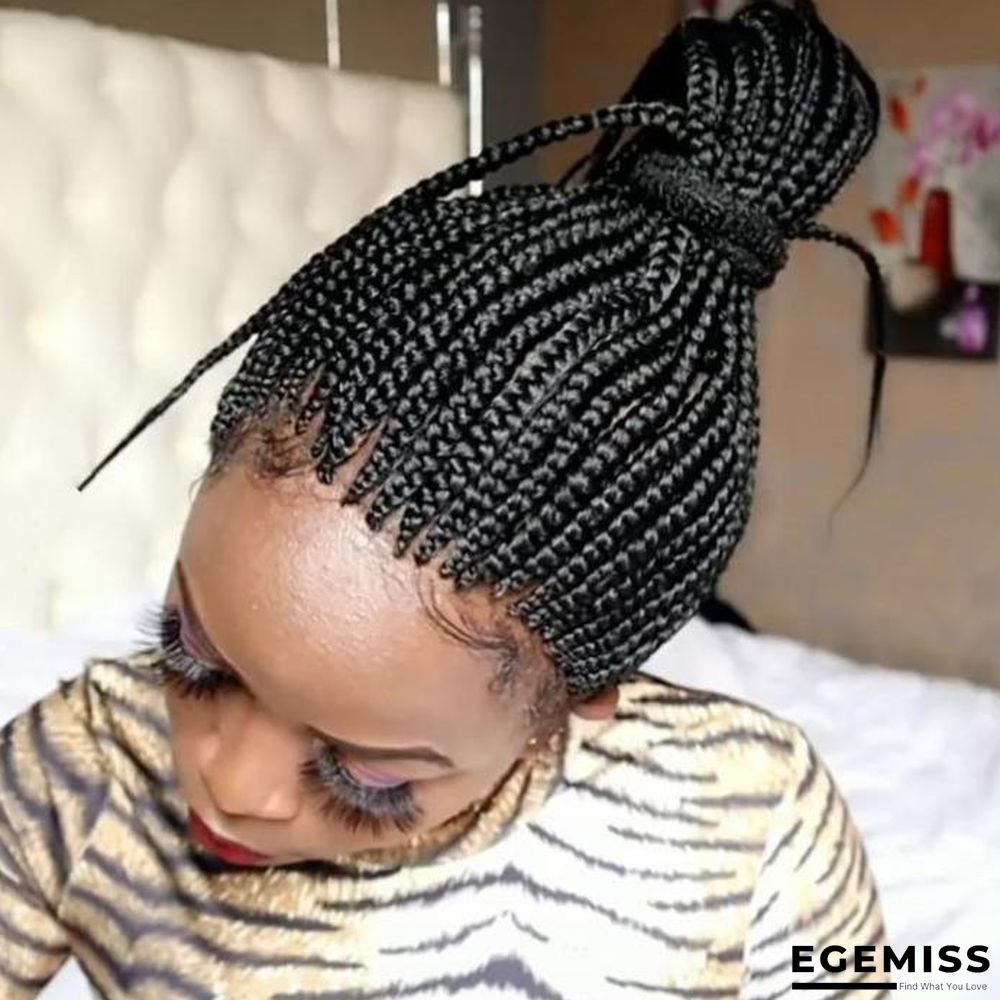 African Braids Short Curly Hair Stretch Mesh Chemical Fiber Headgear ...