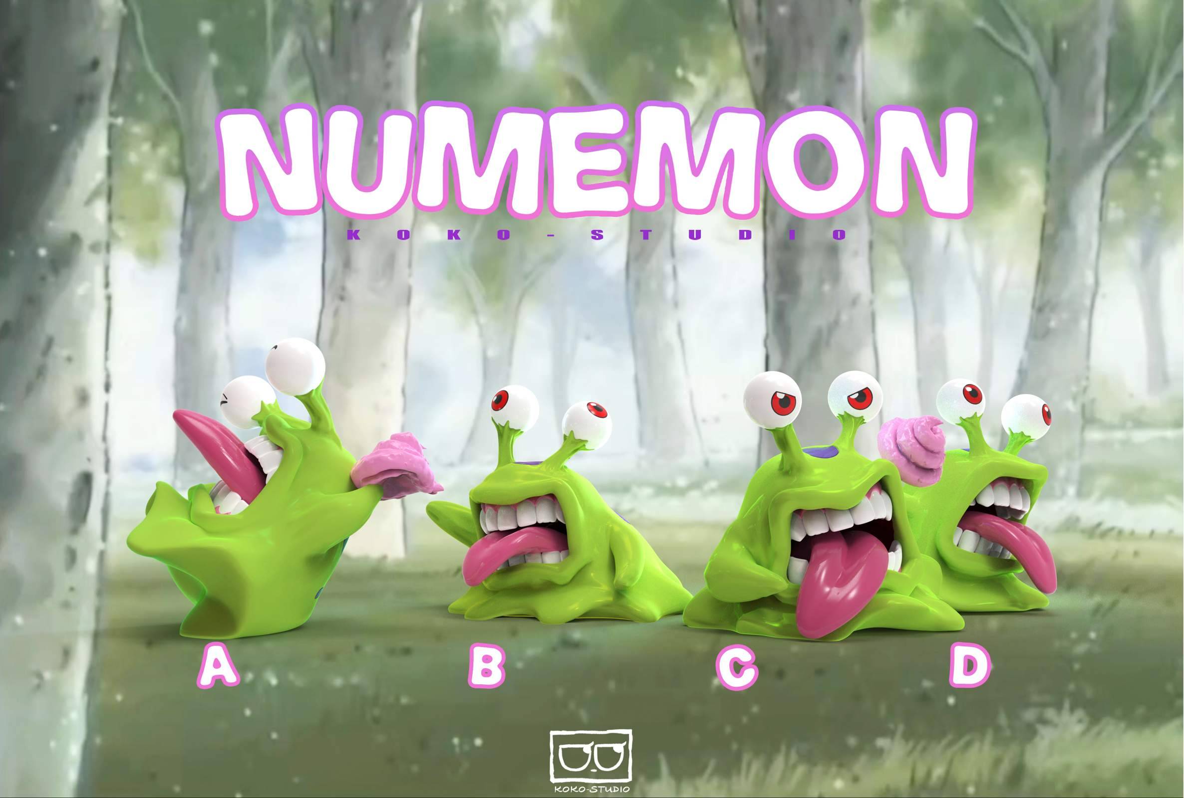 Numemon - Digimon Resin Statue - KOKO-Studio