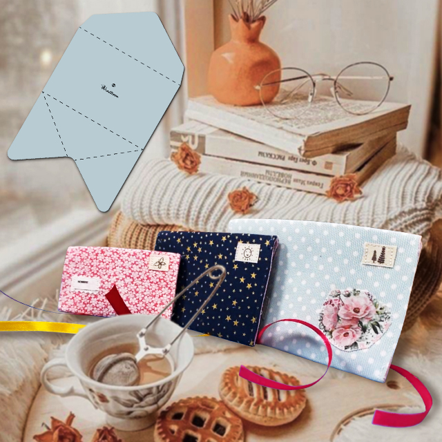 Christmas Cloth Envelope Sewing Template & Instructions