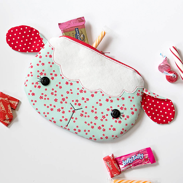 DIY Little Sheep Pouch Templates - With Instructions