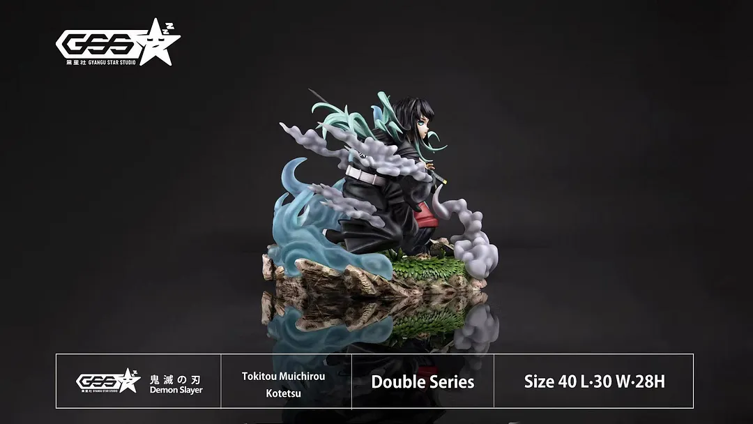 Muichiro Tokito & Kotetsu - Demon Slayer: Kimetsu No Yaiba Resin Statue ...