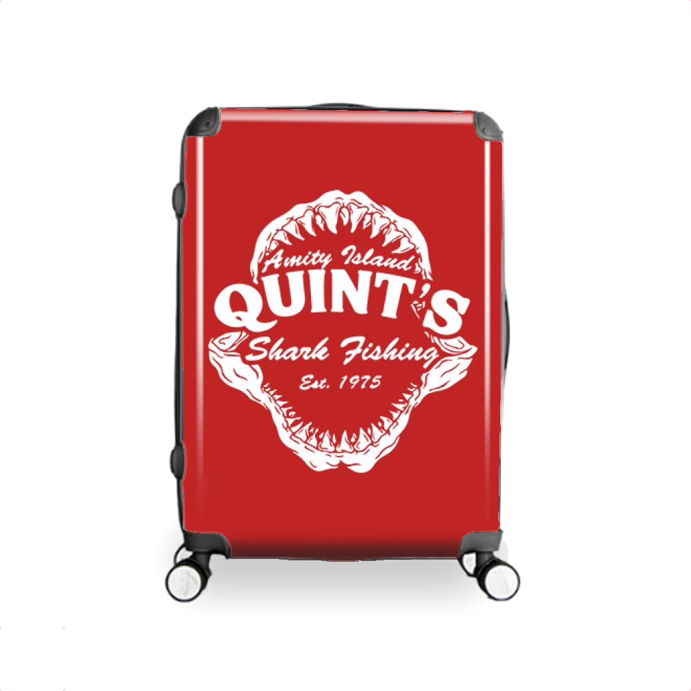 Professional Shark Hunter Quint, Jaws Hardside Luggage
