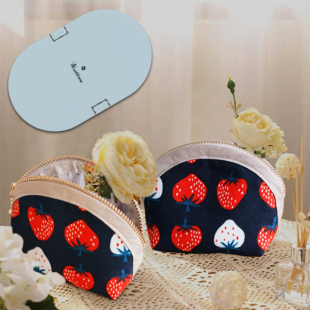 Nostalgic Shape Handmade Mini Pouch—With Tutorial + Template