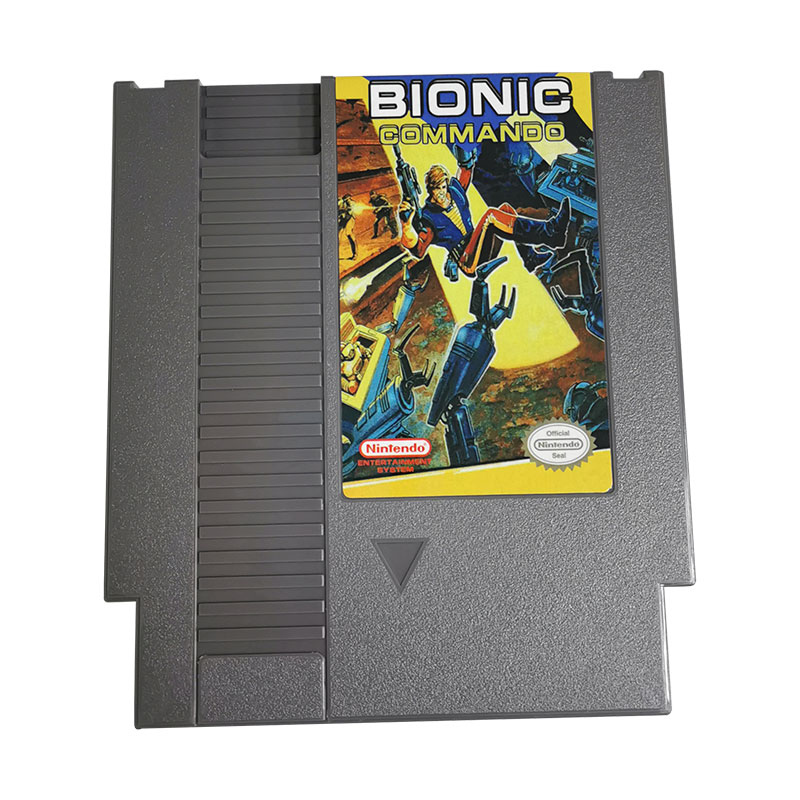 8 Bit NES Game Card - Bionic Commando - NES Games Cartridge - For NES ...