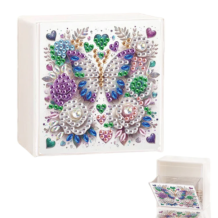 DIY Diamond Painting Storage Organizer Wall Mount Diamond Art Organizer Box