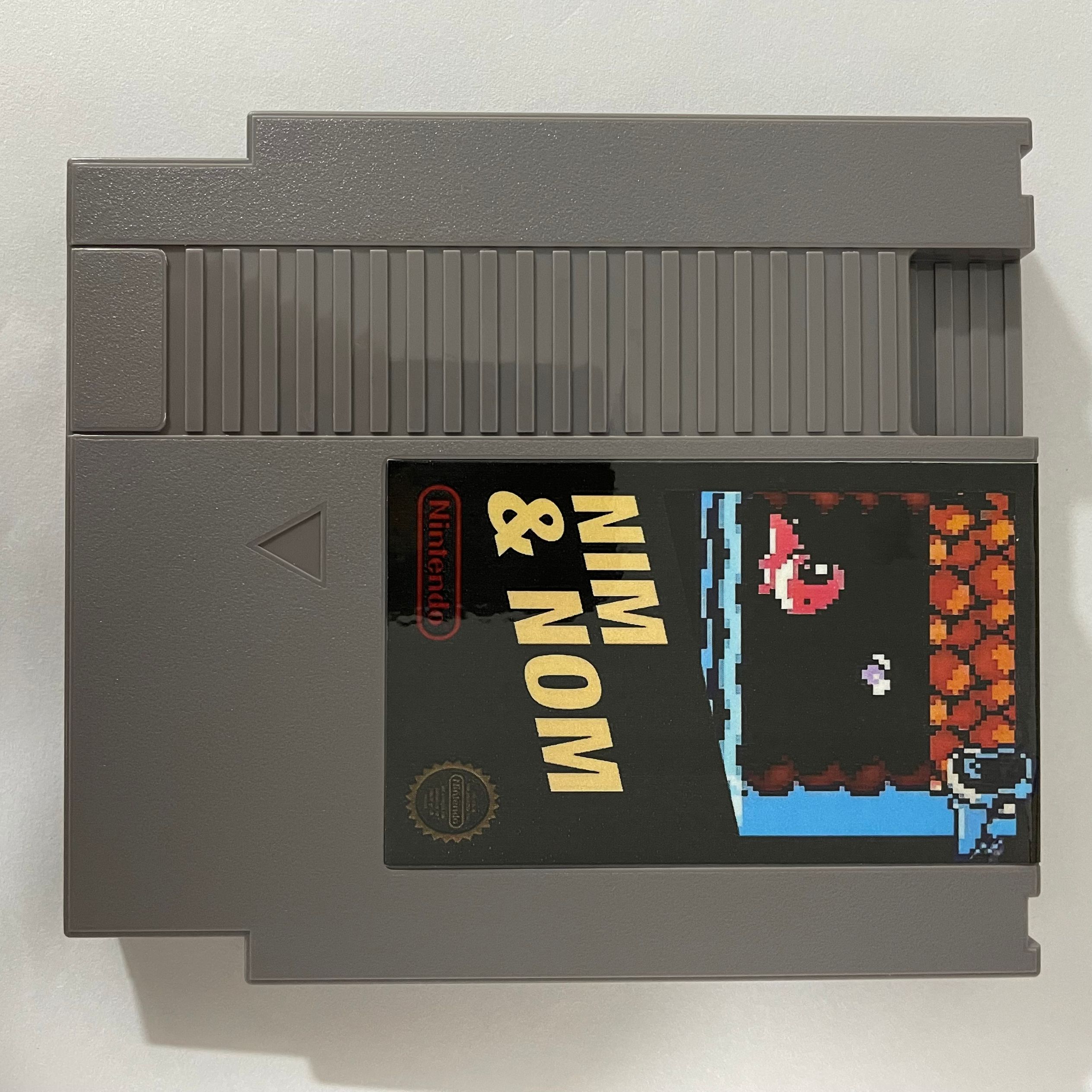NIM & NOM NES For Nintendo Entertainment System Console - 8 Bit Game ...
