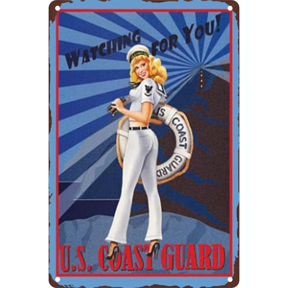 US Coast Guard - Metal Tin Signs(8*12Inch/12*16Inch)