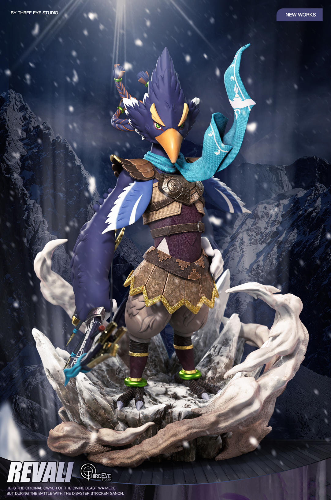 Four Champion Series 003 Revali - The Legend of Zelda: Breath of the ...