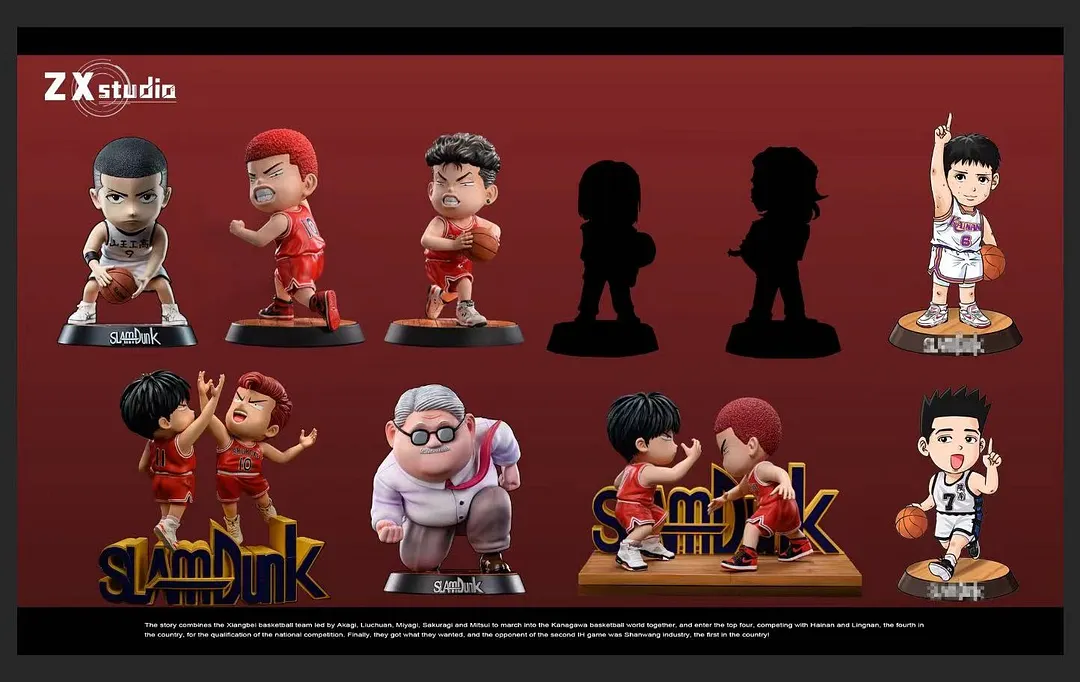SD Scale Chibi Ver. Kaede Rukawa & Hanamichi Sakuragi High Five - SLAM ...