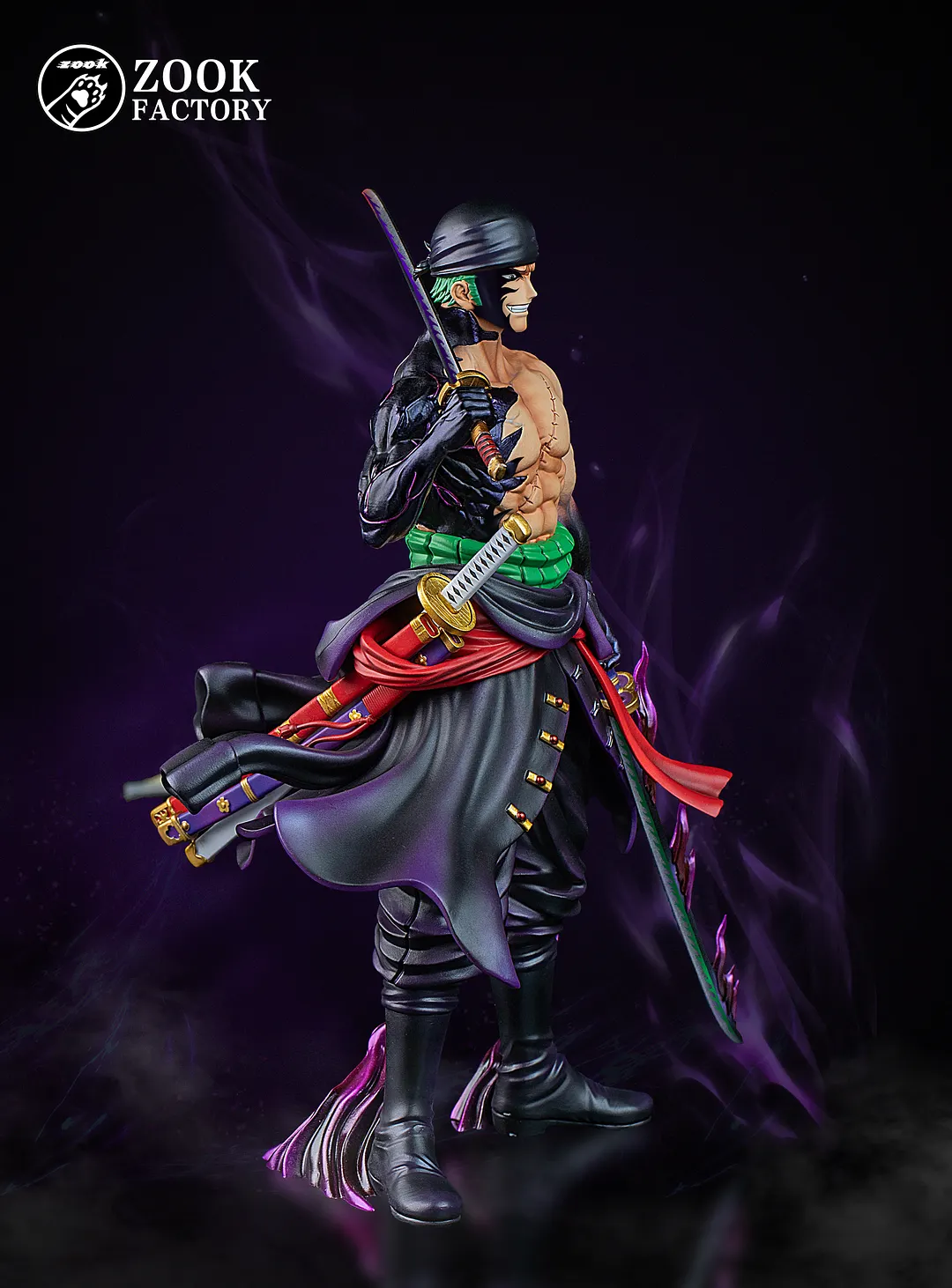 POP Scale Enma Roronoa Zoro - ONE PIECE Resin Statue - Zook Factory Studios