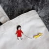 CARTOON LITTLE GIRL PINS (SET/3PCS)