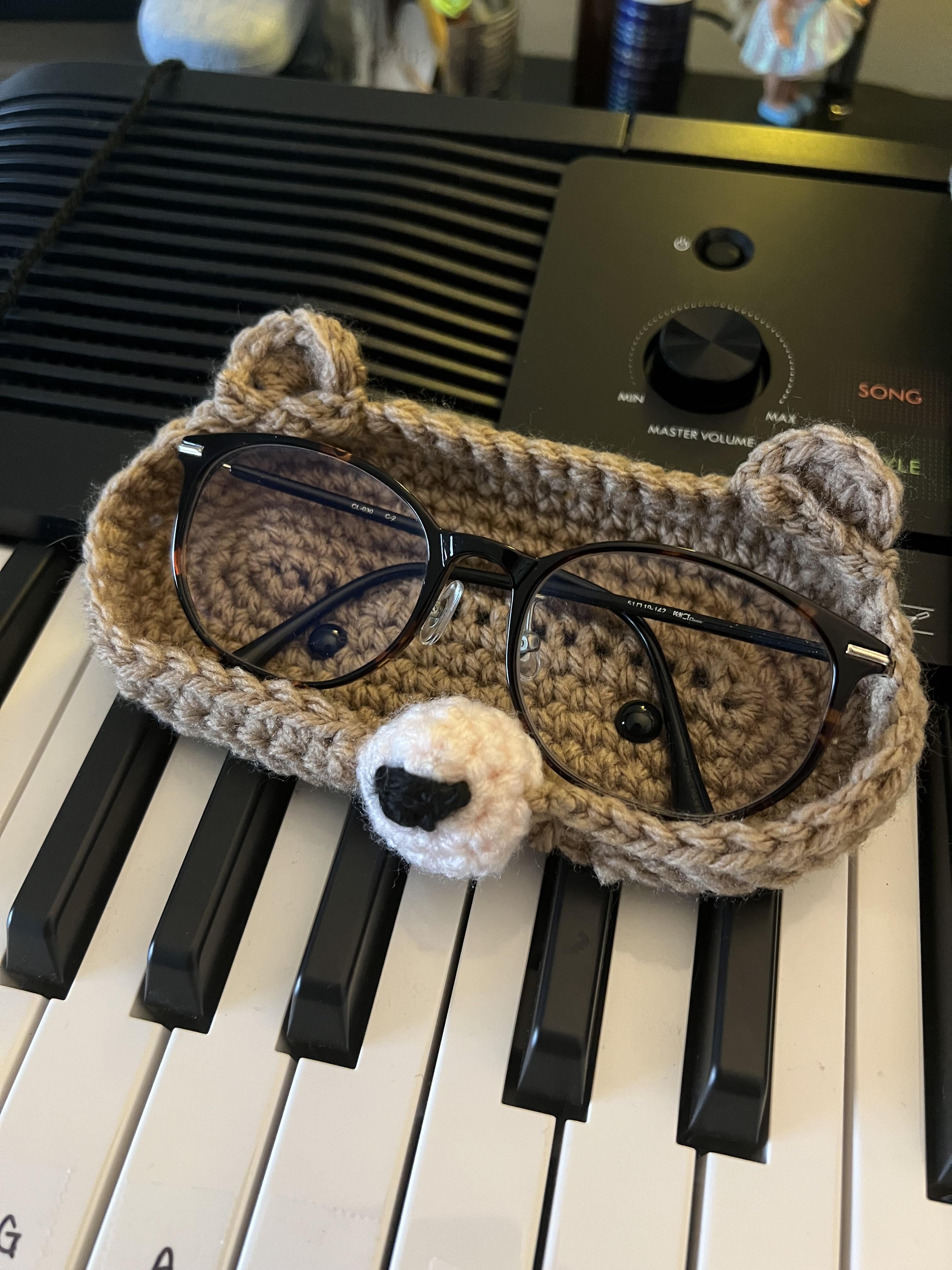 Crochet Glasses Holder
