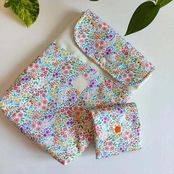 Cute Mini Book Bag Sewing Templates - Includes Instructions