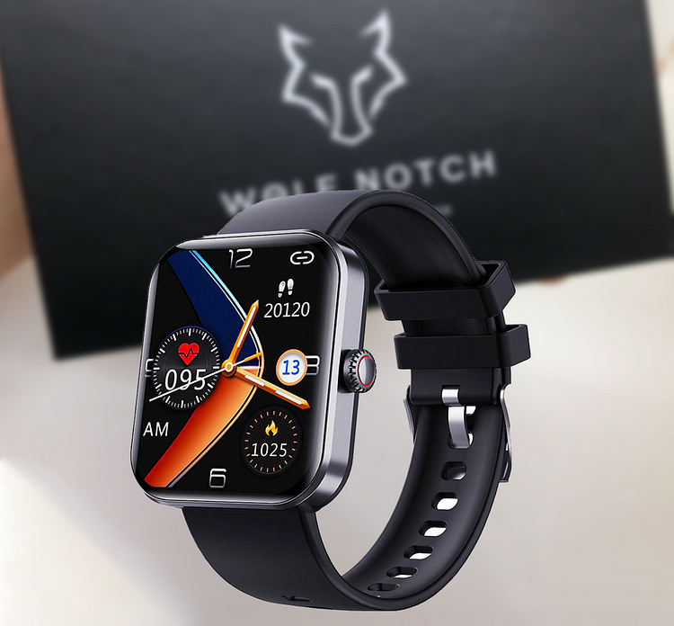Wolfnotch Smartwatch - Painless Blood Sugar Measurement