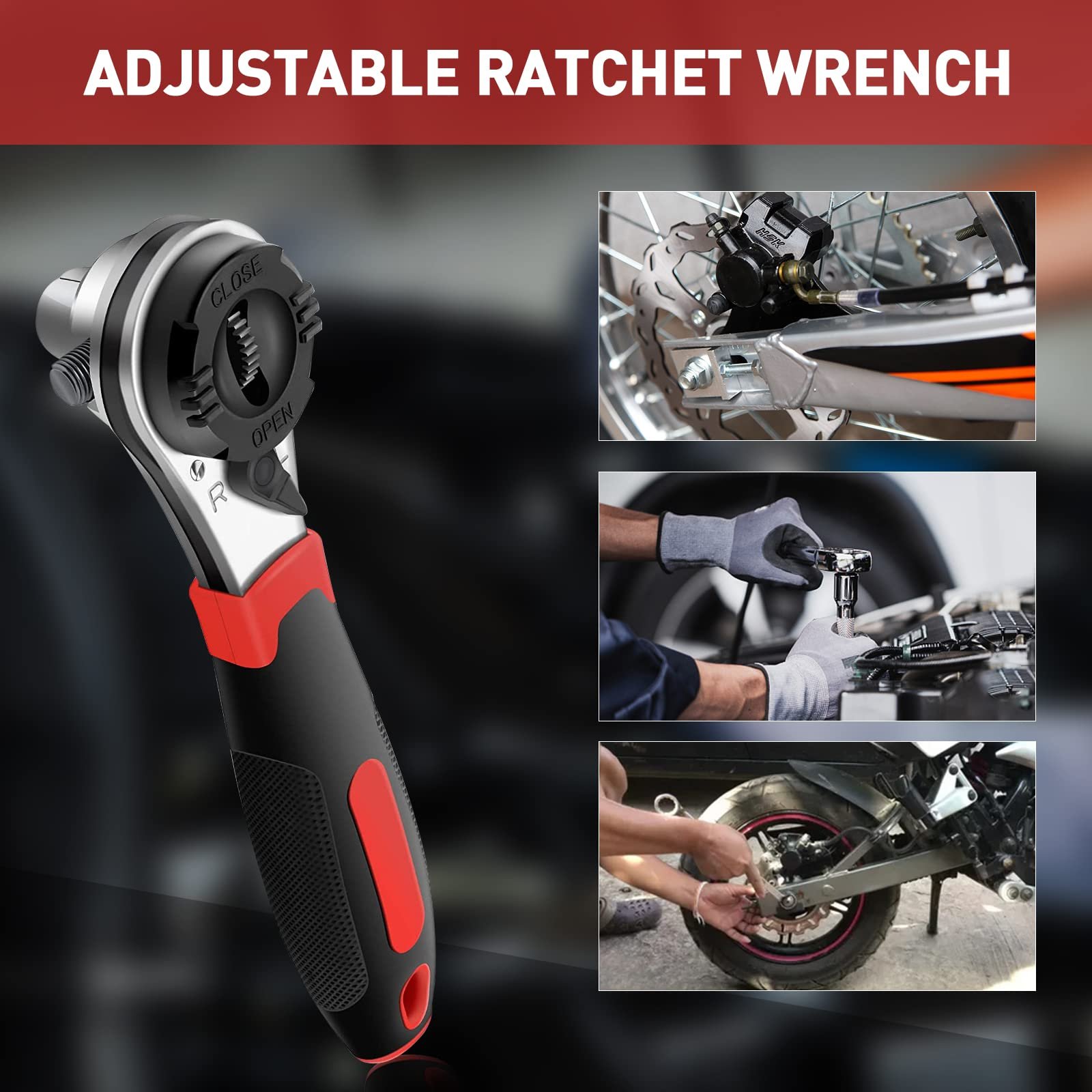 Adjustable Ratcheting Wrench