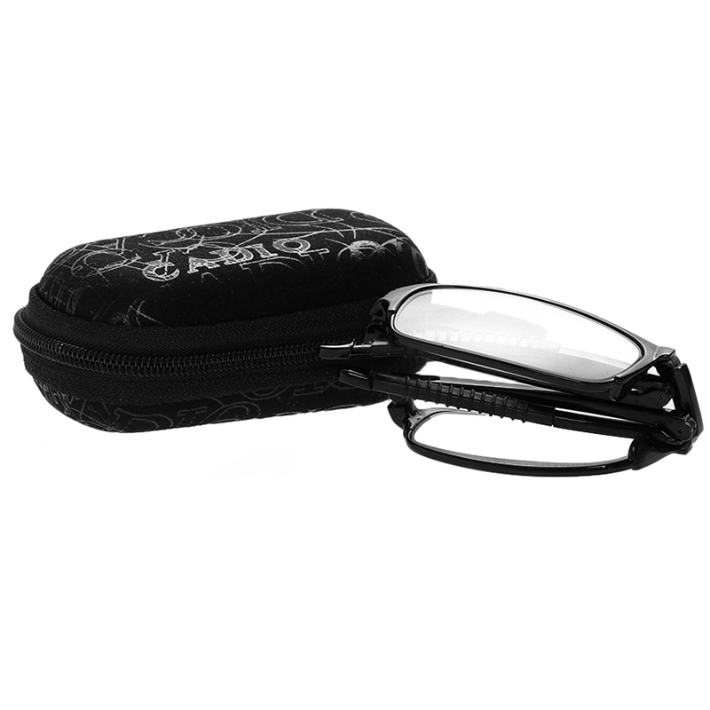 Unisex Foldable Reading Glasses Ultralight Magnifying Metal Frame ...