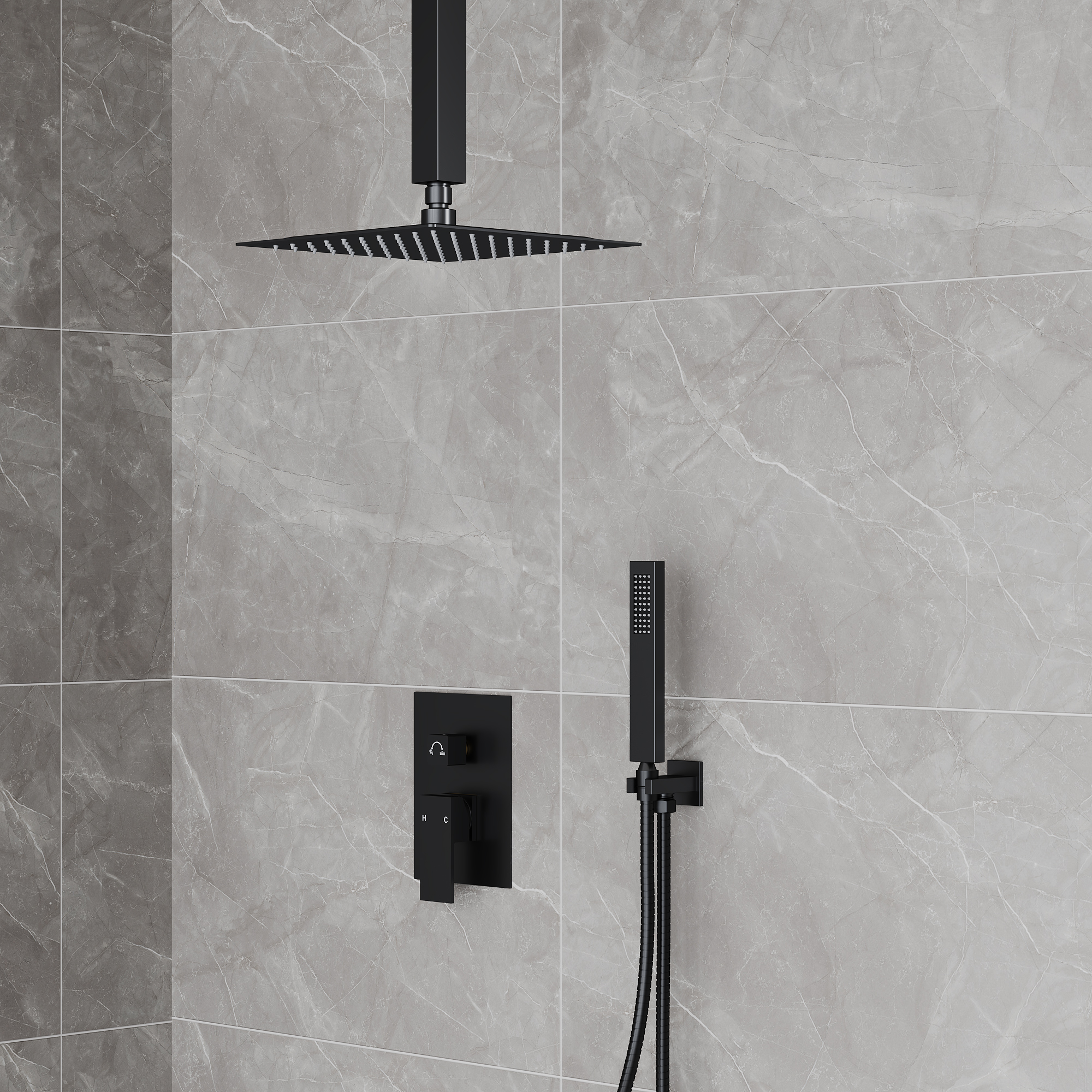 Shower System | Modern Elegance by EVERSTEIN