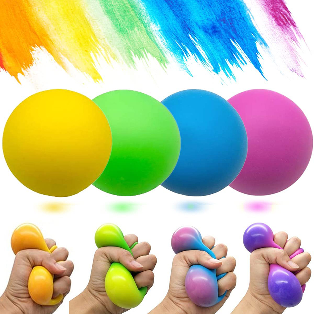 Color Changing Stress Ball Squeeze Balls Fidget Toys Squishy Stress Ball