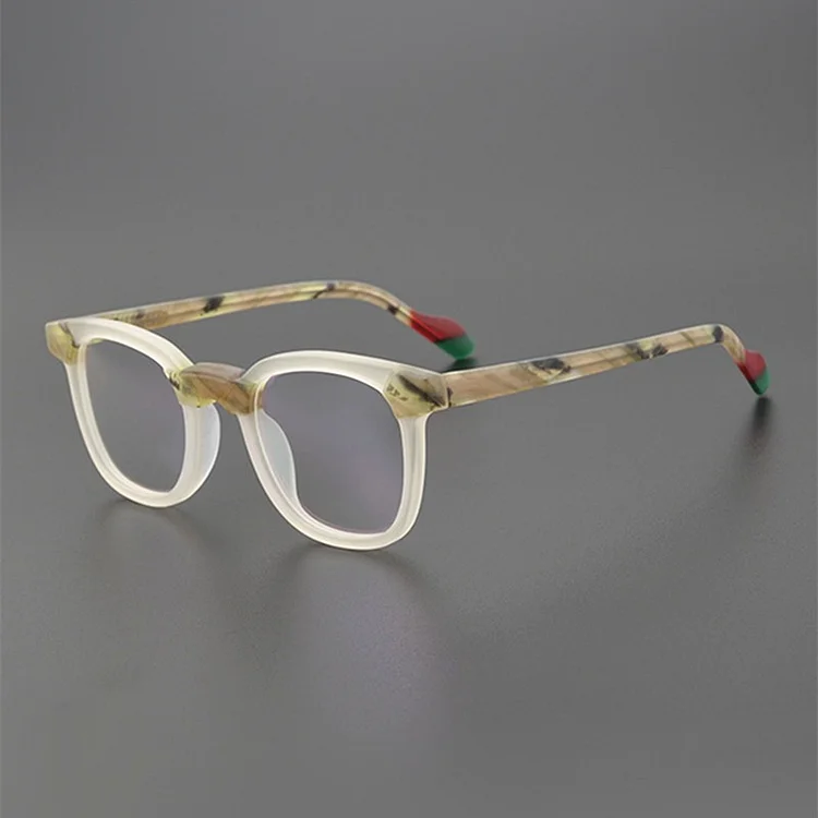 High quality frosted textured acetate frame fashion handmade glasses ...