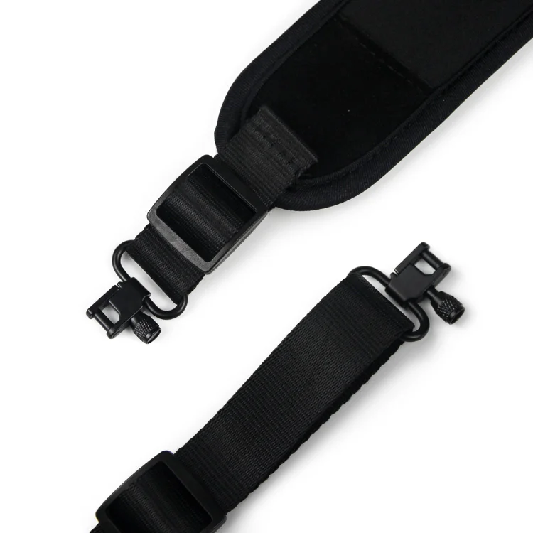 GUGULUZA Neoprene Rifle Gun Shotgun Sling Padded Shoulder Strap w/ Swivels