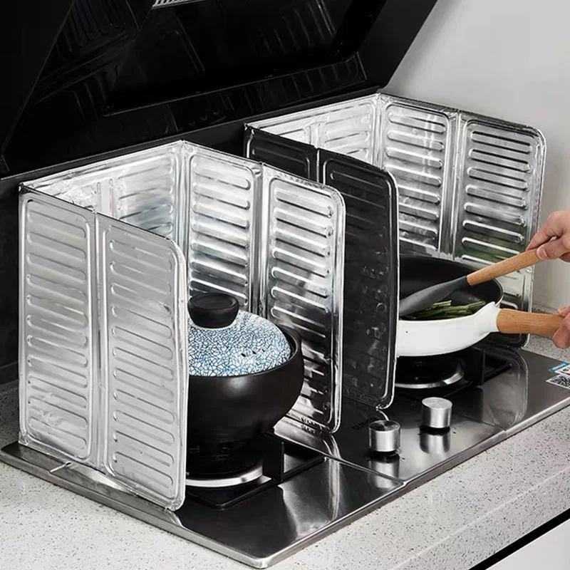 Athvotar set kitchen cooking frying oil splash protection gas stove ...