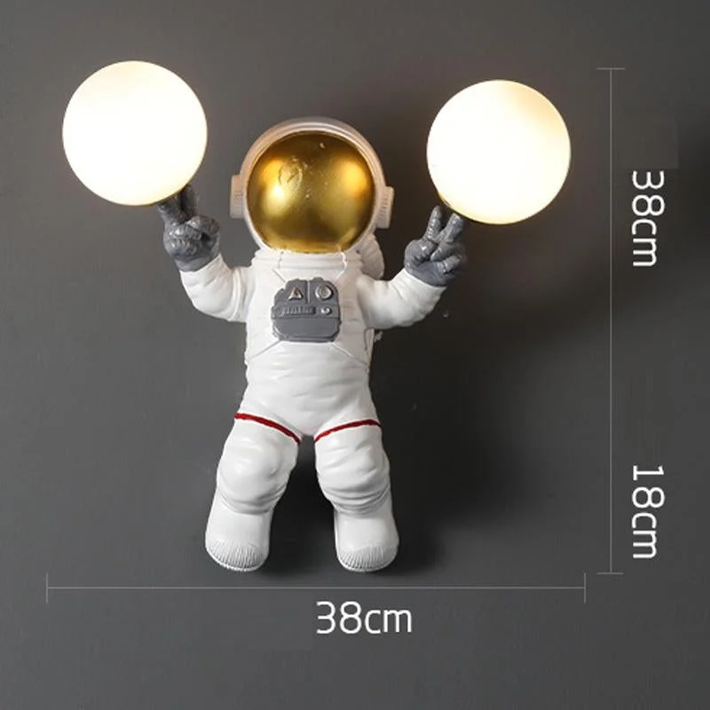 Astronaut Table Lamp Creative Small Night Lamp Moon Decorated Astronaut ...