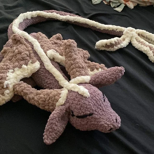 DIY Crochet Cute Dragon Pattern