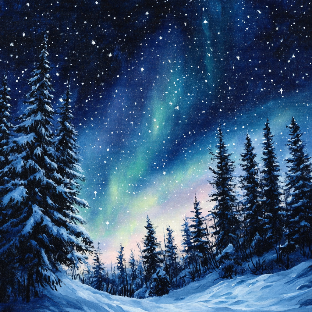 Starry Night Sky - Diamond Painting