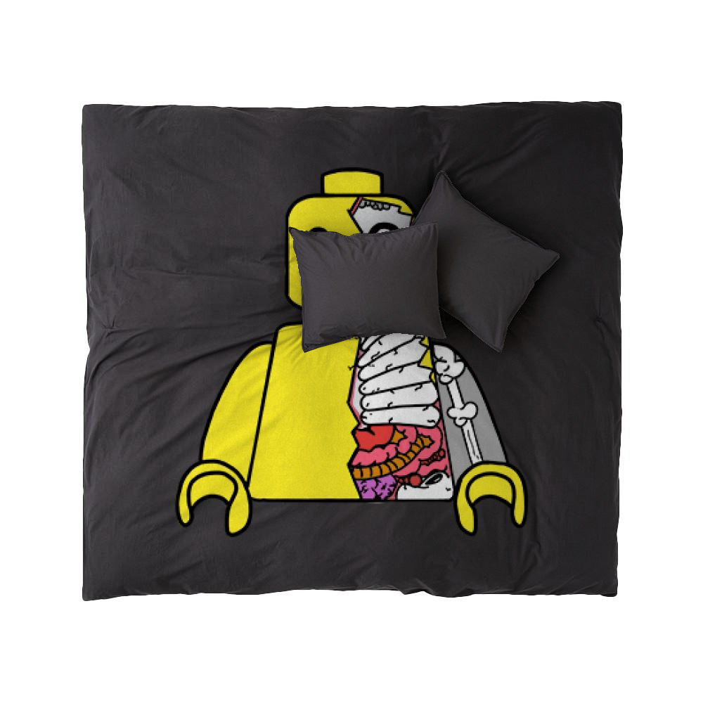 Body Split, Lego Duvet Cover Set