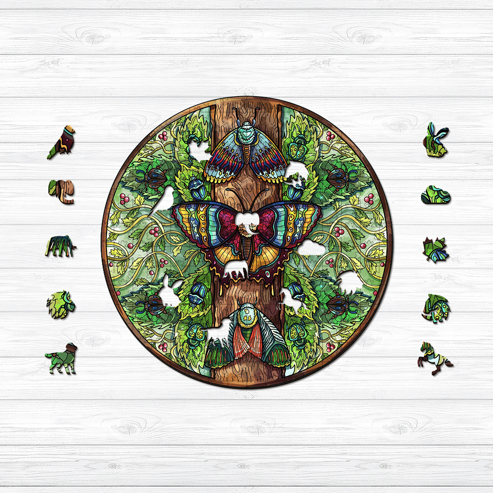 Insects Wooden Jigsaw Puzzle