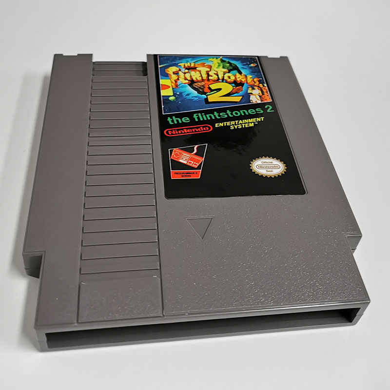 8 Bit NES Game Card - The Flintstones: Surprise at Dinosaur Peak! - NES ...