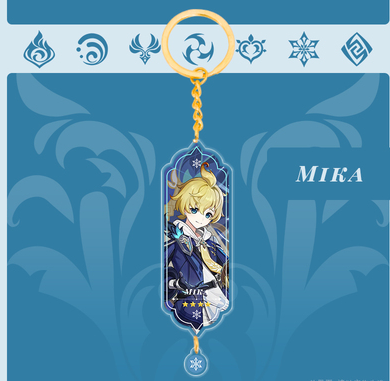 Genshin Toys Acrylic Double-layer Keychain