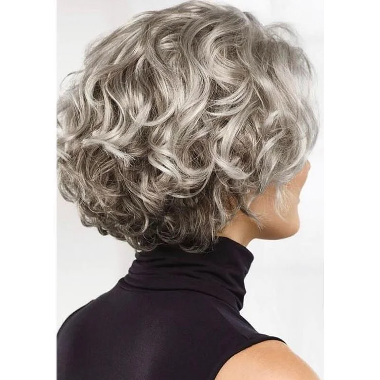 Short curly hair topper 2C