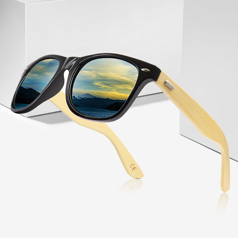 Sunglasses Men Brand Designer Travel Goggles Sun Glasses Vintage Wooden ...