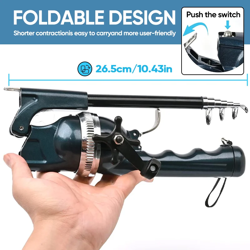 SAKER® Foldable Fishing Rods