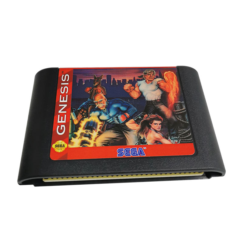 16 Bit Game Card - Streets of Rage 3 For SEGA Genesis & Mega Drive Game ...