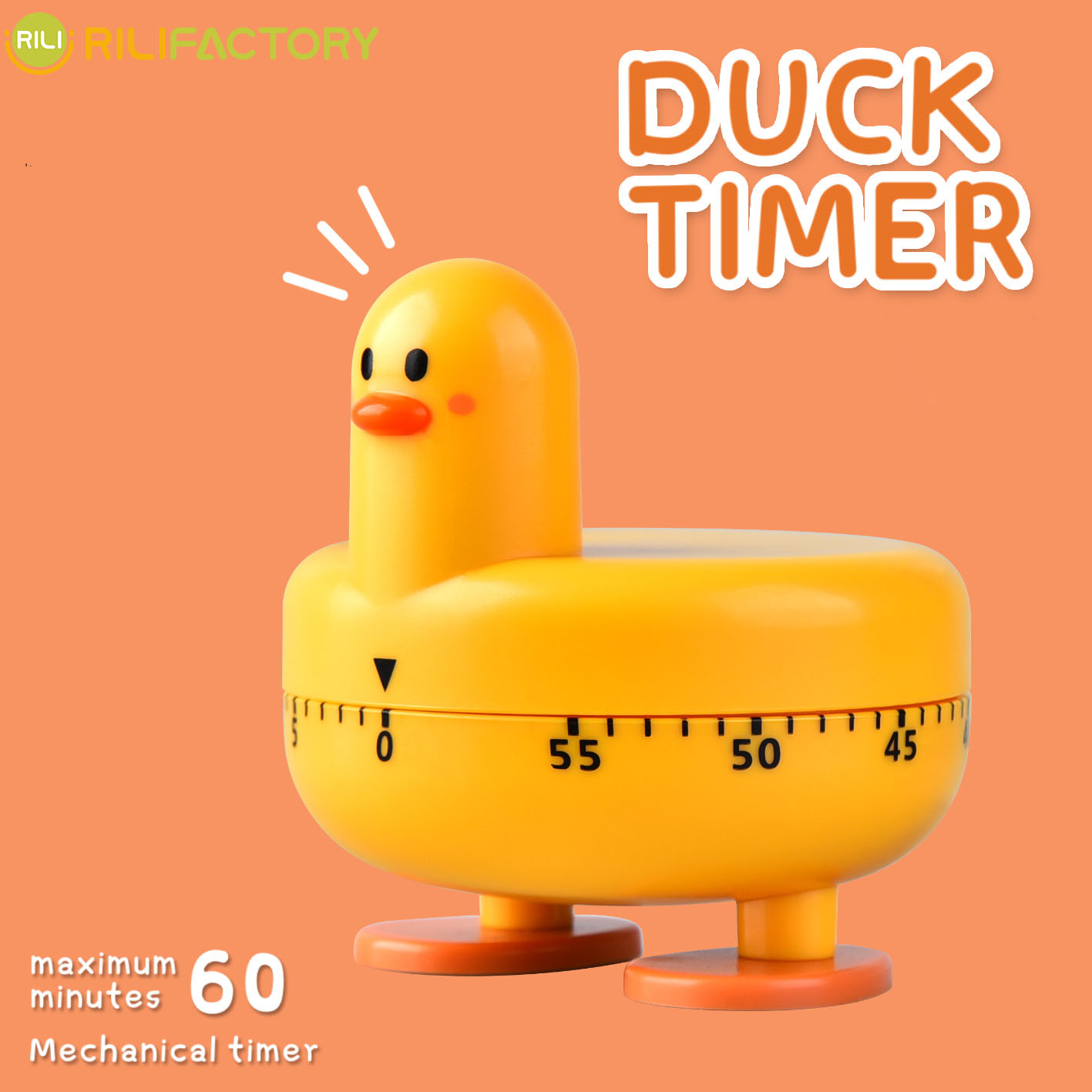 Cartoon Duck Timer - Manufacturer of Home Furnishings | Rilifactory