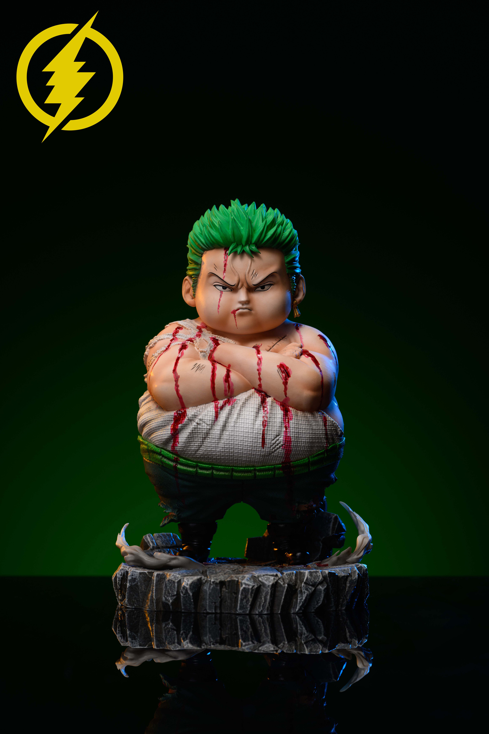 Fatty Series Bloody Roronoa Zoro - ONE PIECE Resin Statue ...