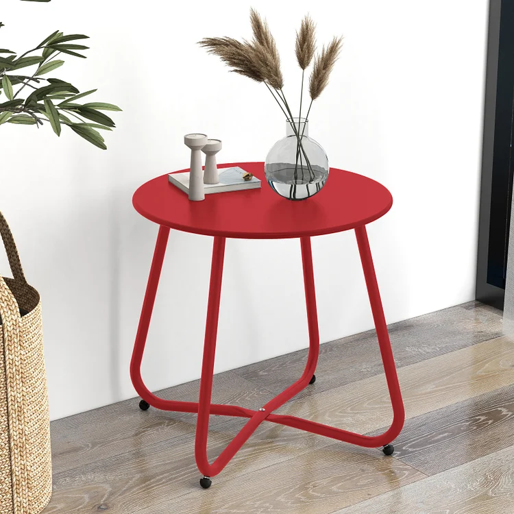 Grand patio steel side table store