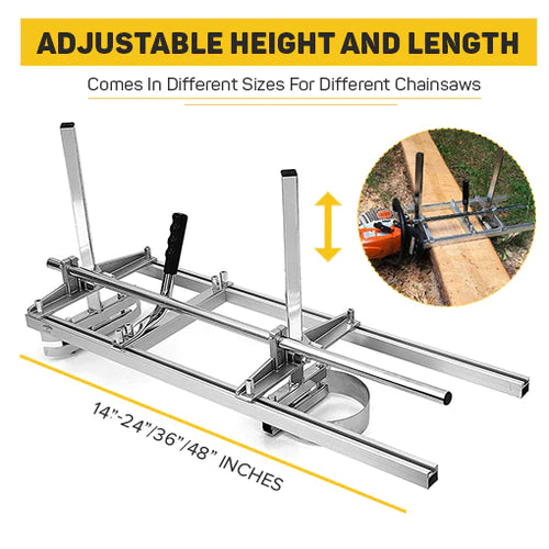 CraftifyTool™ Portable Chainsaw Mill Guide Bar