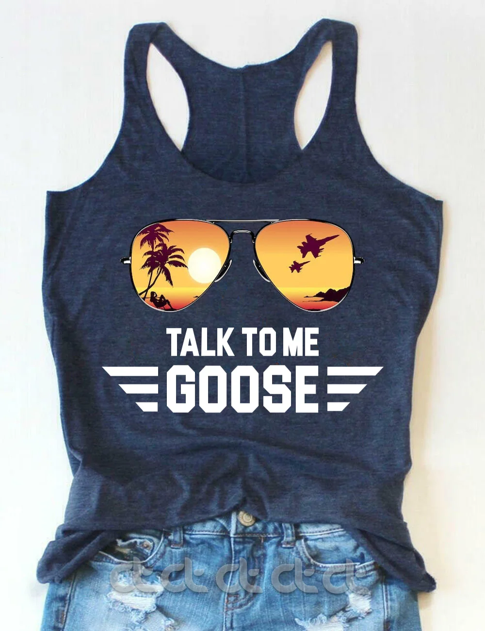Talk To Me Goose Top Gun Tank