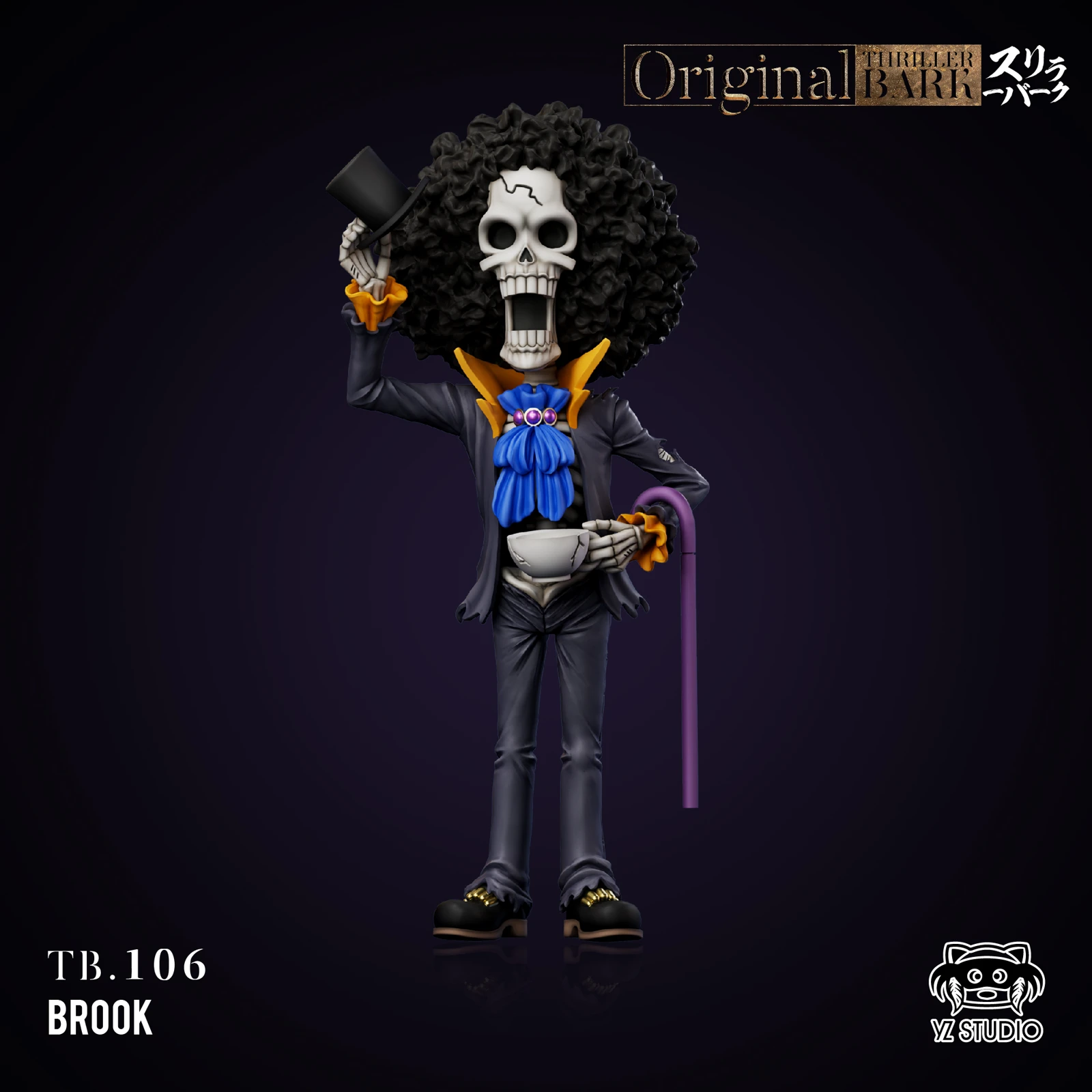 First Meet Brook - ONE PIECE Statue - YZ Studios