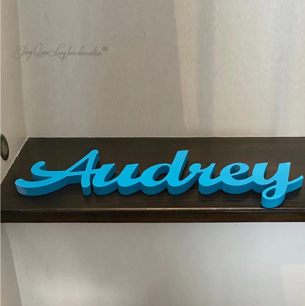 Custom Wooden Name Signs Children's Name Wall Decor Wooden Letters ...
