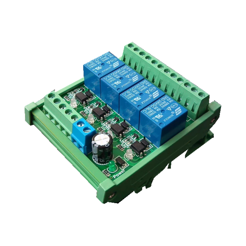4-channel Songler relay module 5-24v with optocoupler isolation ...