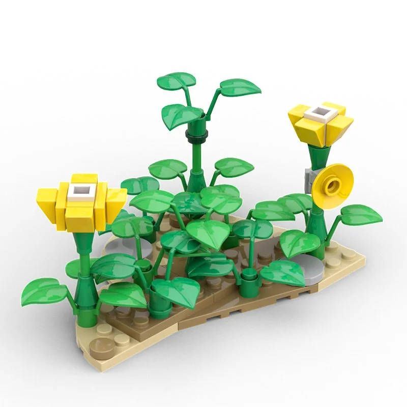 BuildMoc Red Spotty Bulborb Encountered Pikmined Captain Olimar S.S ...