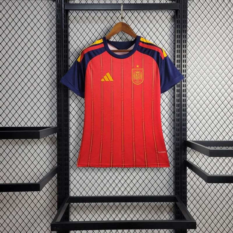2026 Women Spain Home Football Shirt 1:1 Thai Quality