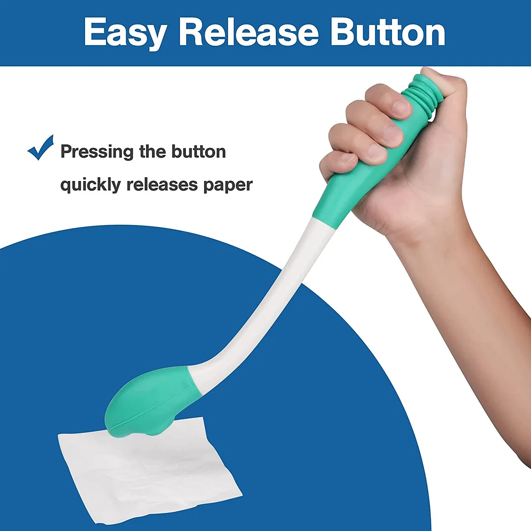 Auxiliary butt wiping tool: you can wipe your butt without bending over Auxiliary butt wiping tool: you can wipe your butt without bending over