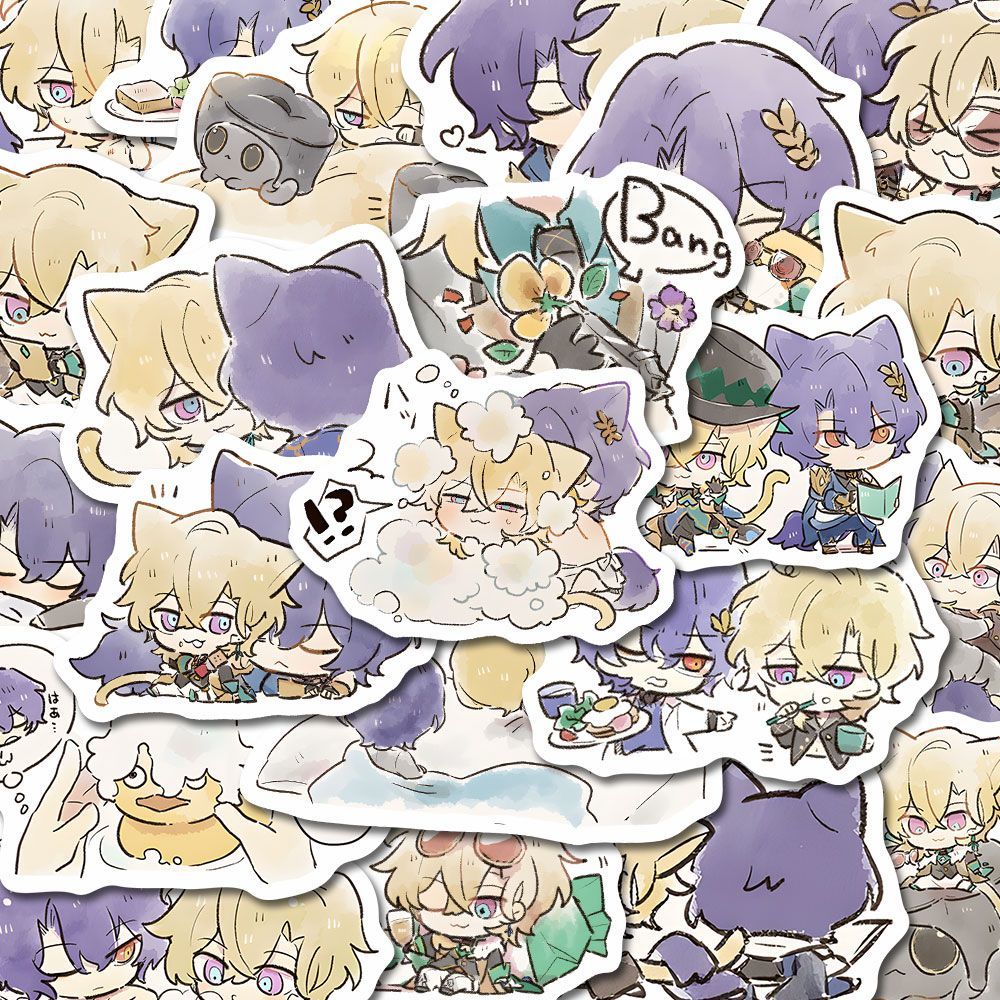 Honkai Star Rail Sticker Aventurine Dr. Ratio Stickers