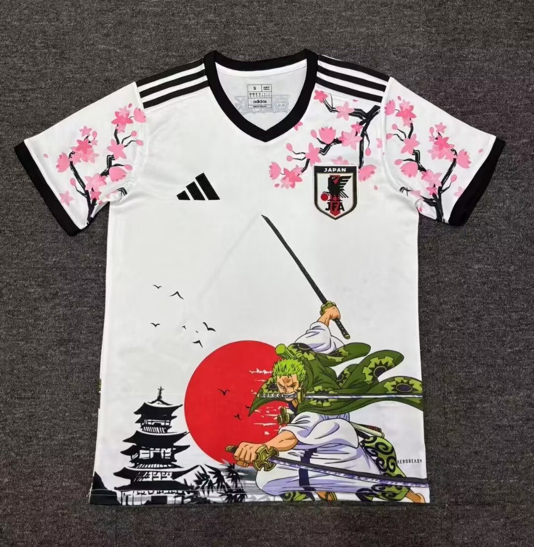 2024/2025 Japan One Piece Santoryu Zoro Football Jersey 1:1 Thai Quality